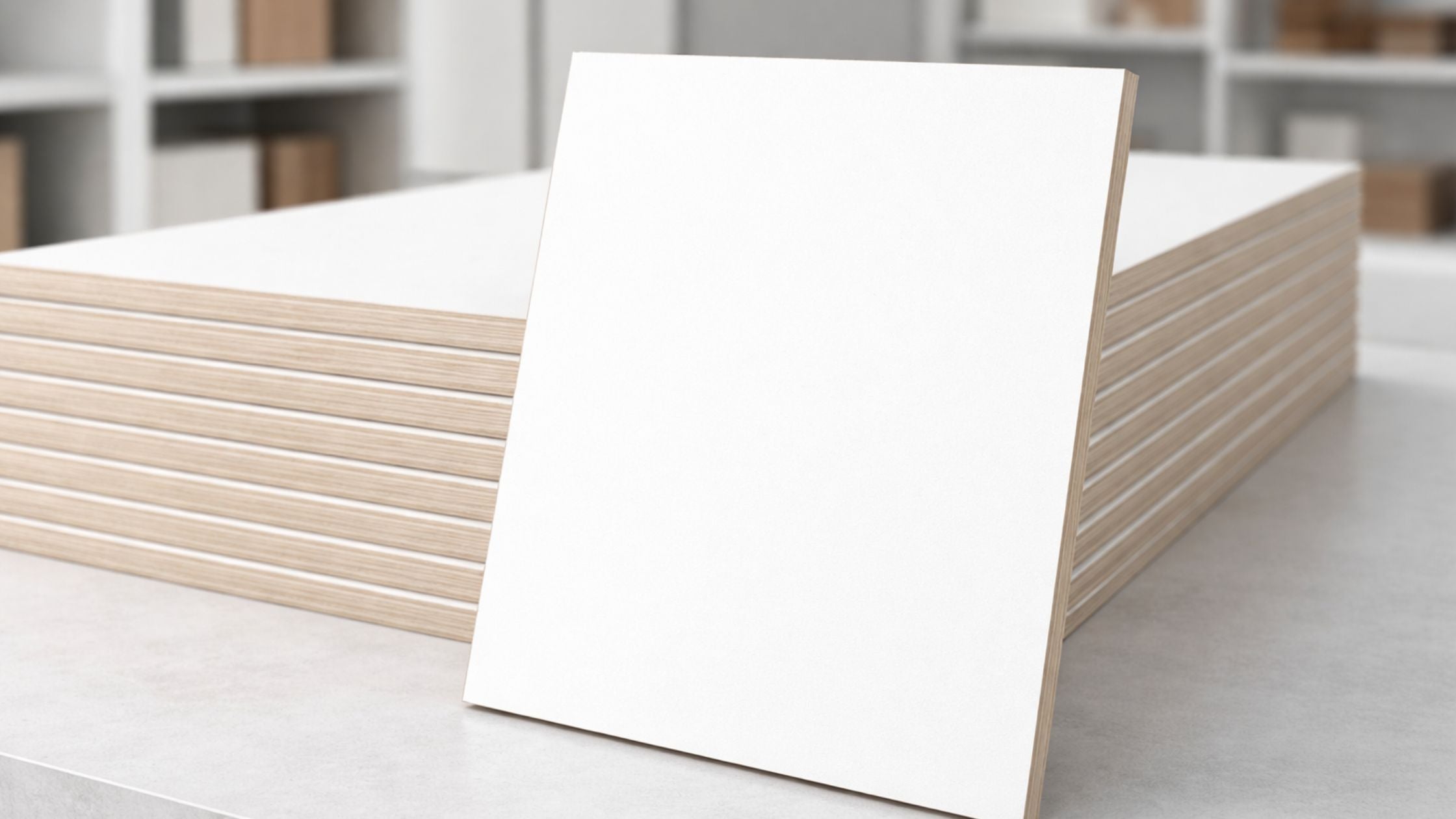 White Melamine Plywood: Uses, Construction, and Material Limits