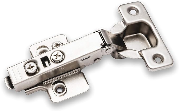 20 Pcs 110° Full Overlay Soft-Close European Hinges - Frameless, 3D